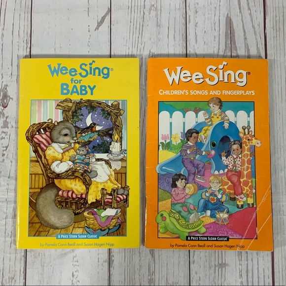 Other | Lot Of 2 Vintage Wee Sing Books Paperback | Poshmark